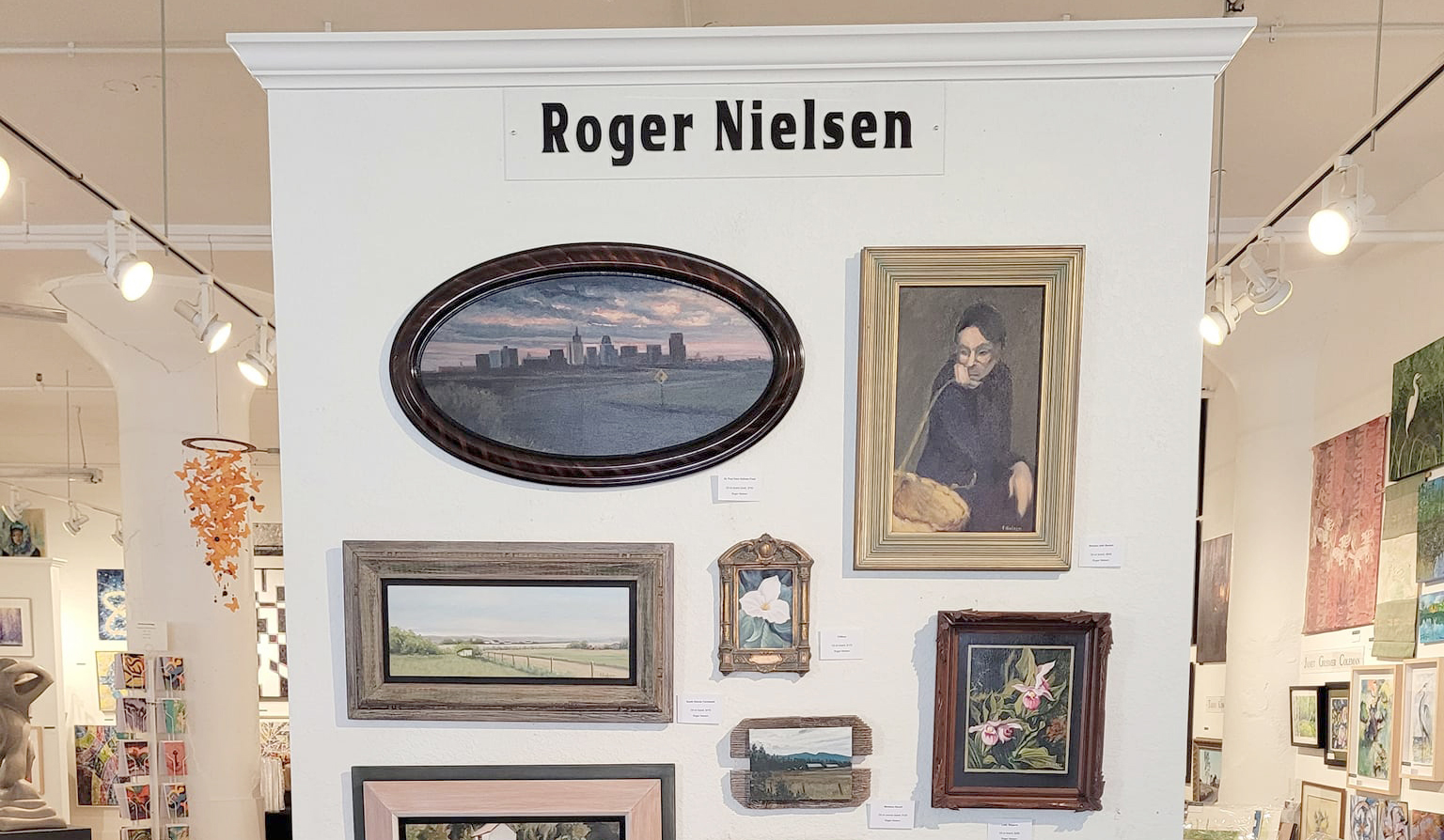 MN Artist Roger Nielsen @ Dow Art Gallery St Paul Minneapolis